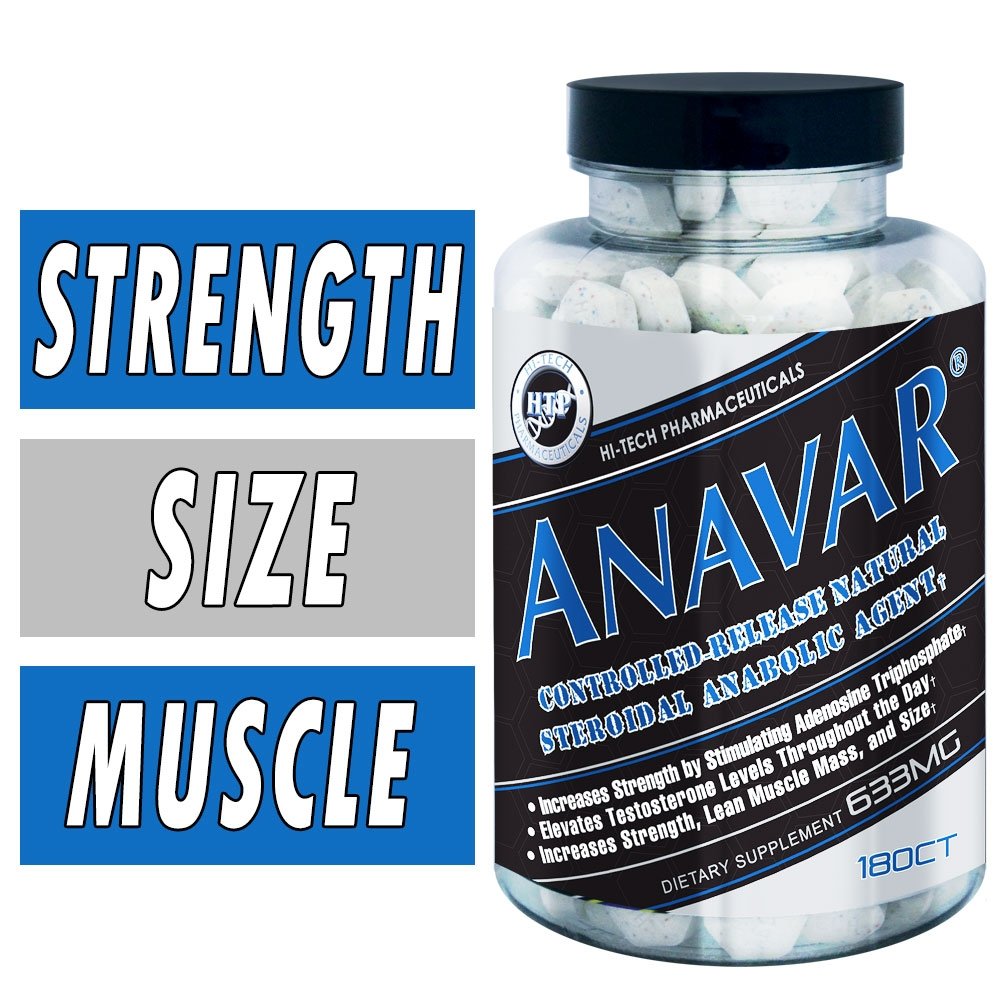 Hi-Tech Pharmaceuticals Anavar - 180 Tablets - 4 Week Cycle– Ultimate ...