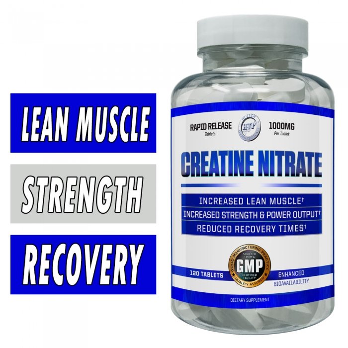 Hi-Tech Pharmaceuticals Creatine Nitrate - 120 Tablets– Ultimate Supps ...